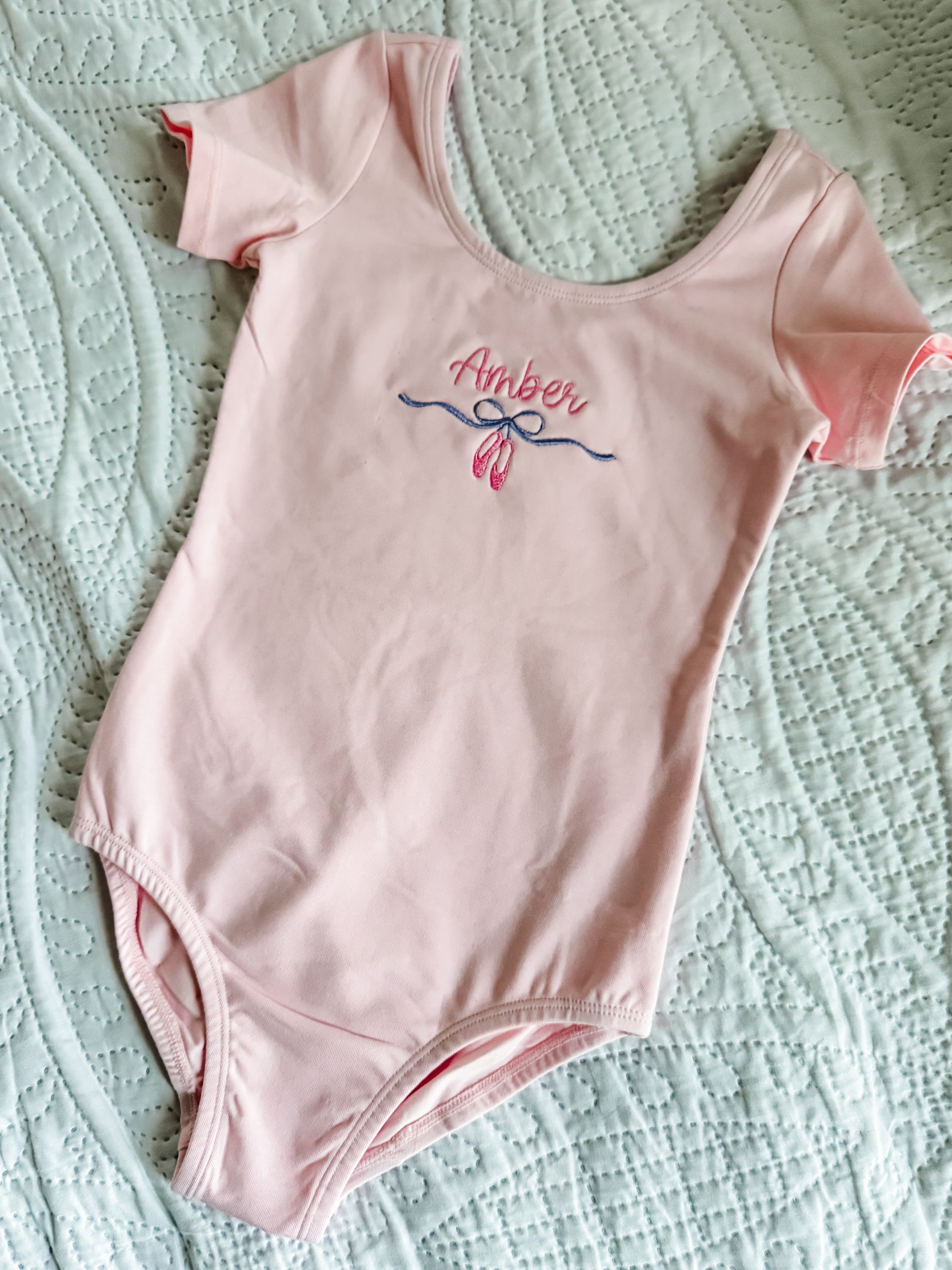 Custom Ballet Leotard – Purple Stitch Designs
